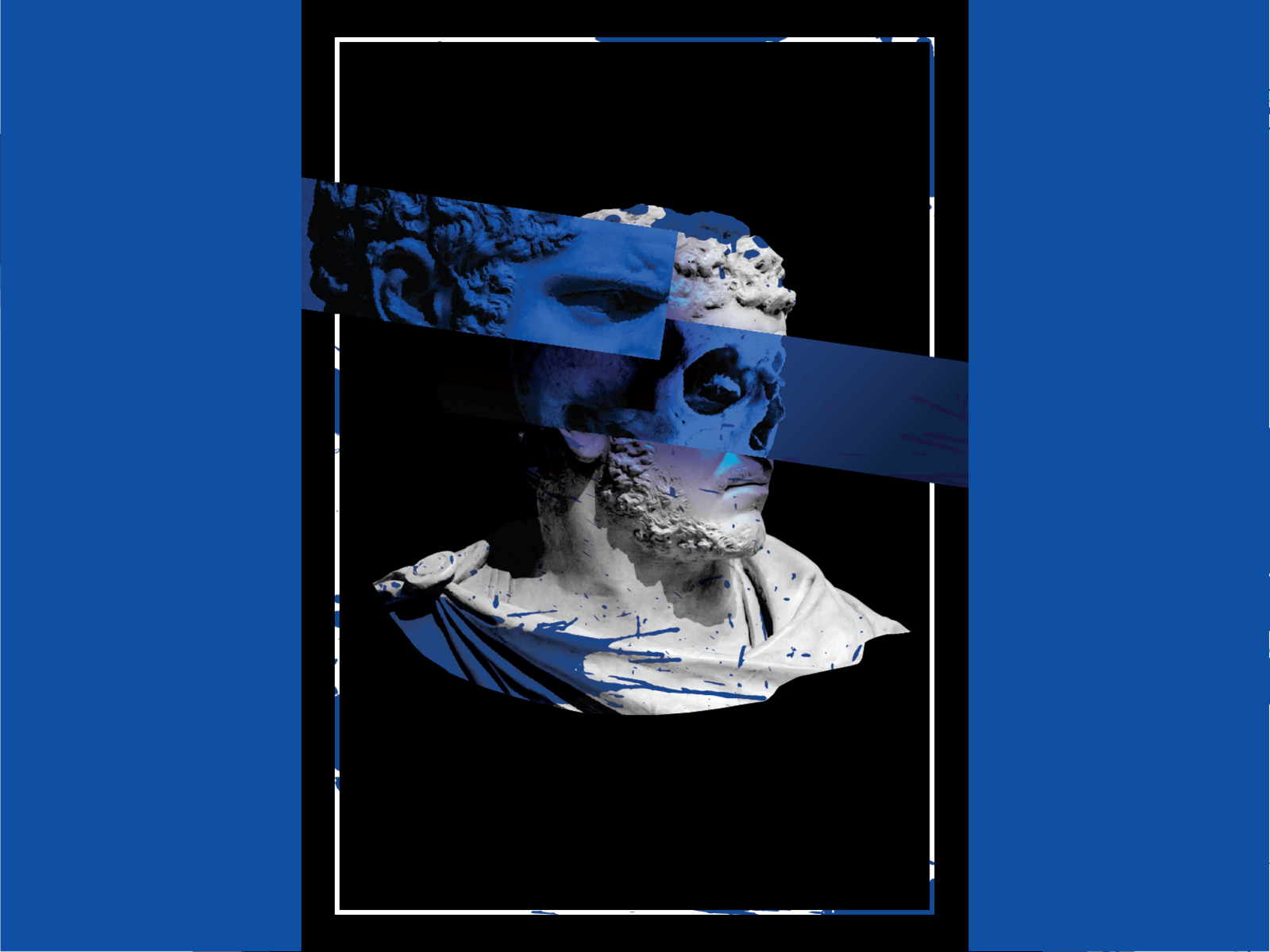 Roman Skull Sculpture Artwork 3 by Minh Ngo on Dribbble