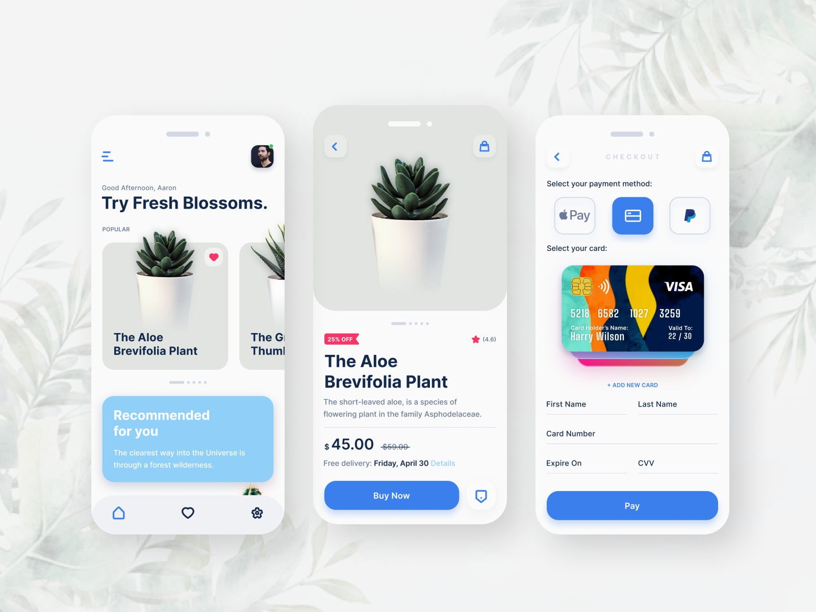 Daily UI Challenge (Checkout) by Naman on Dribbble
