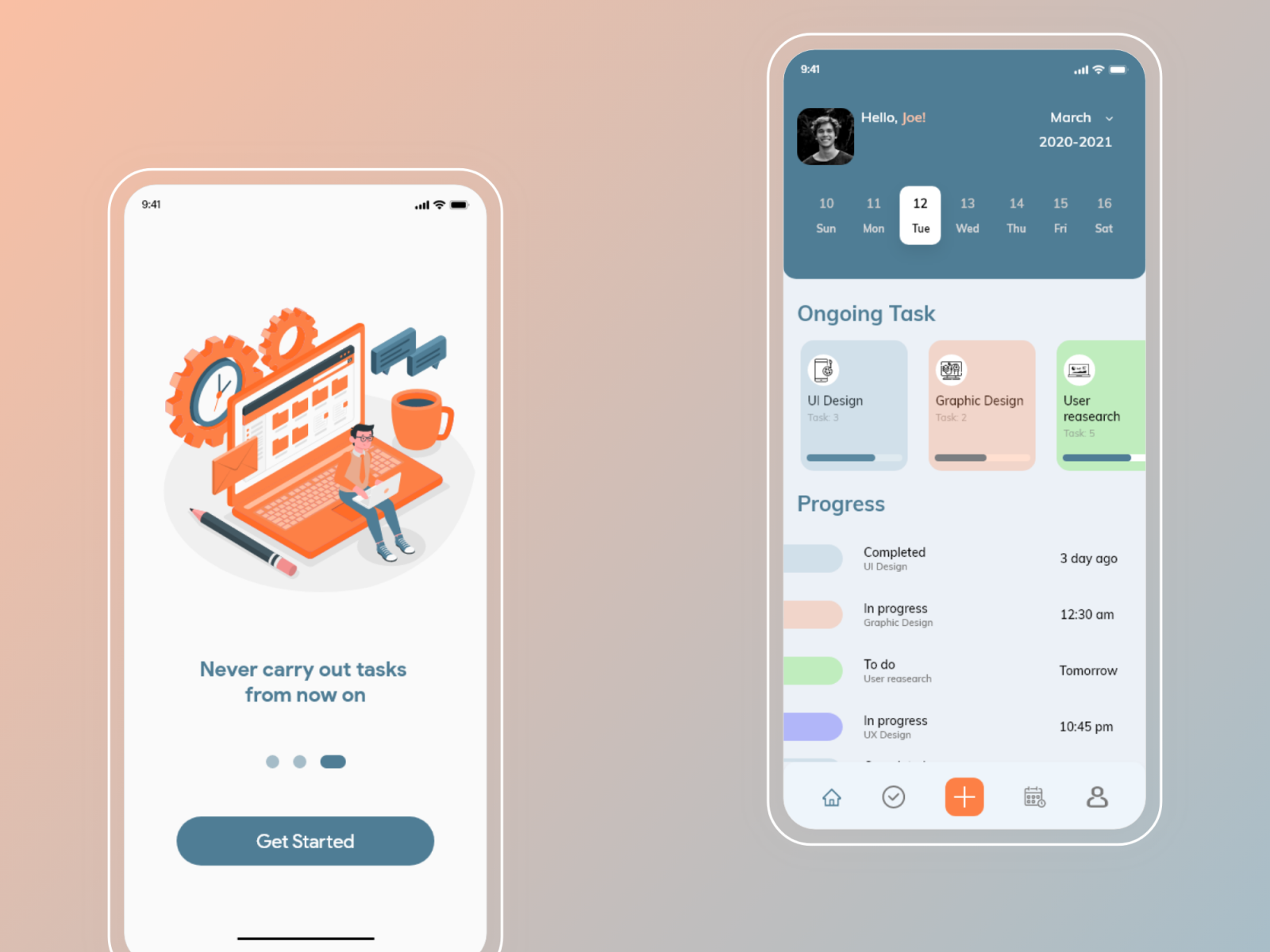 Task Management App by Youssef Aziz on Dribbble