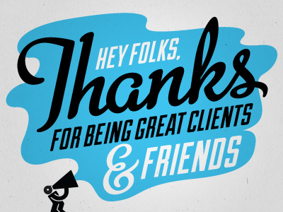 Thanks by Patrick Macomber on Dribbble