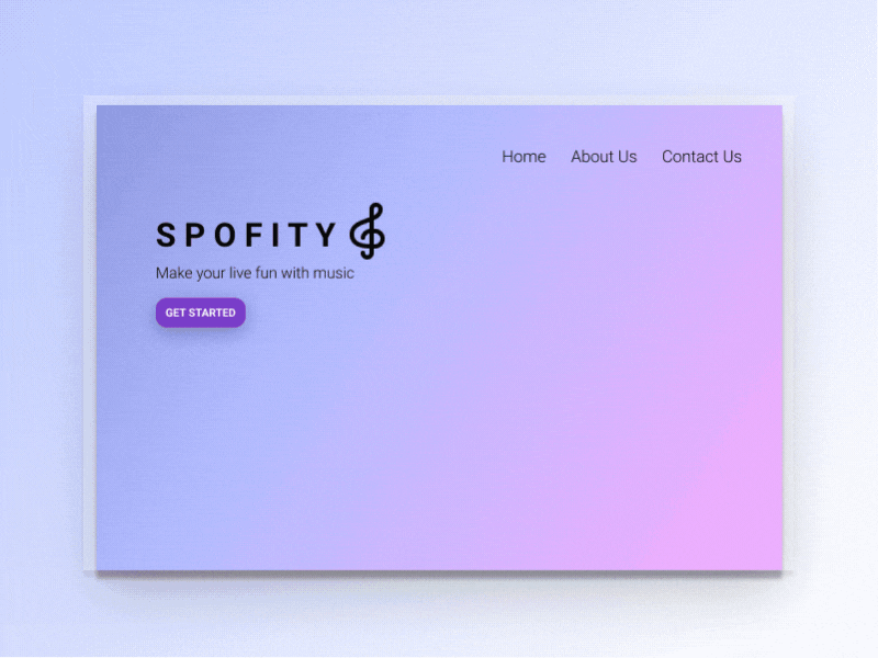 Spofity By Kharismaharani Aisyah Putri On Dribbble