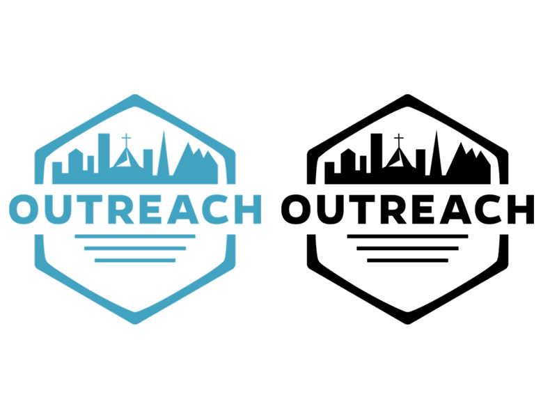 Outreach Logo / Final by Melissa Tenpas for Blonde Dutch Girl on Dribbble