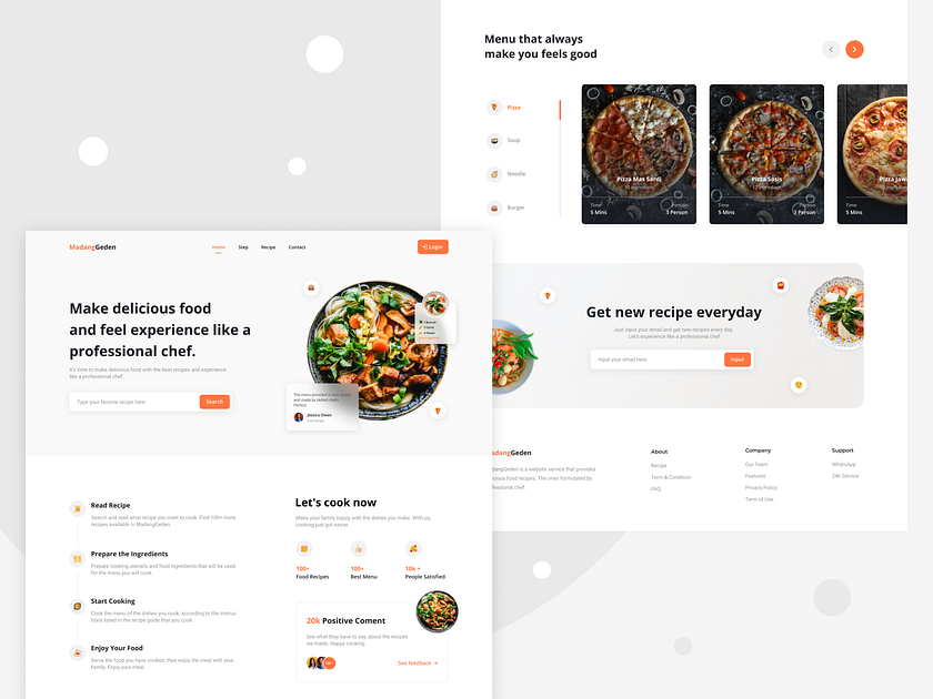 Recipe Website designs, themes, templates and downloadable graphic ...