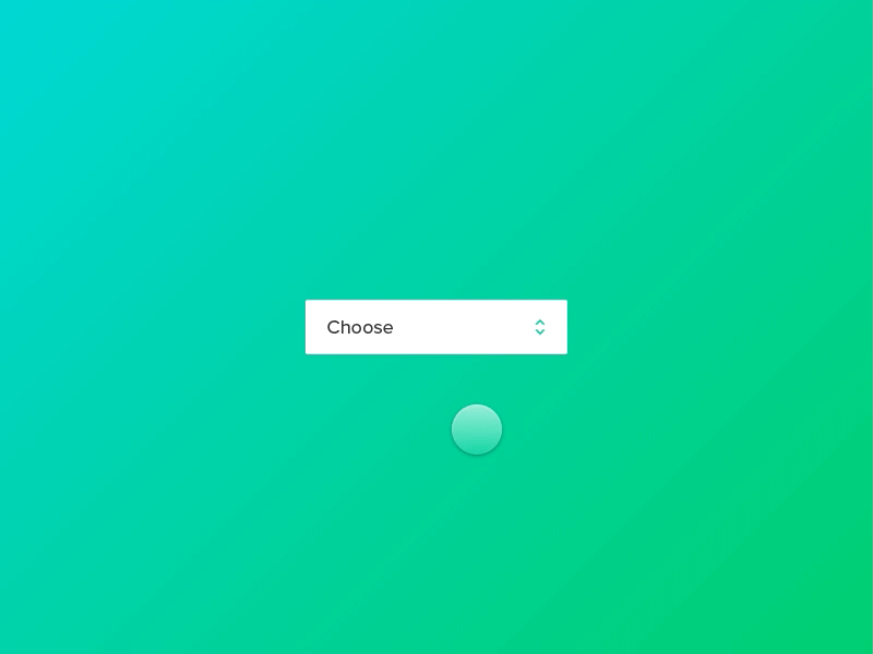 Dropdown concept by Márcio Ribeiro on Dribbble