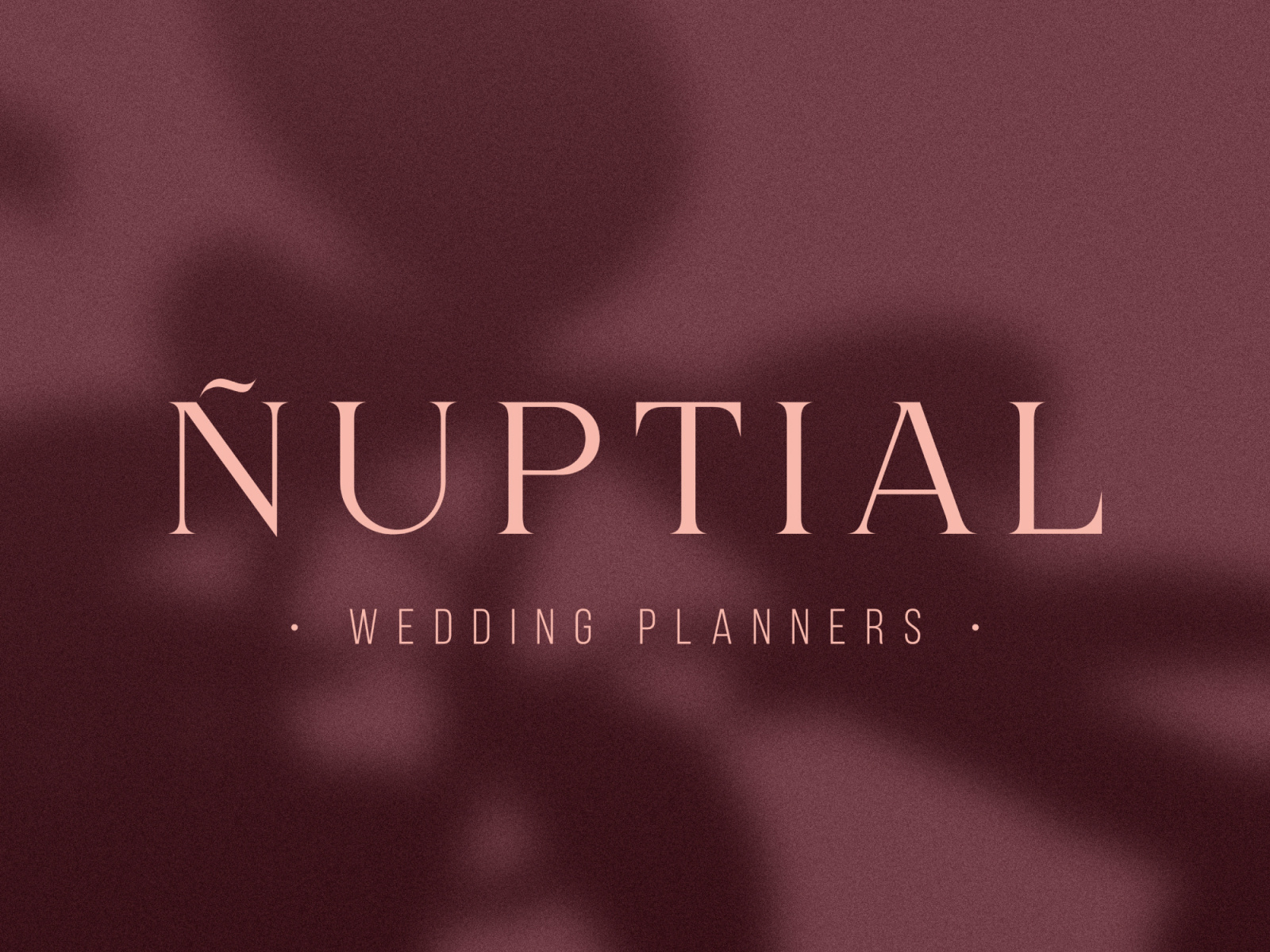 NUPTIAL by thedesignaffair on Dribbble