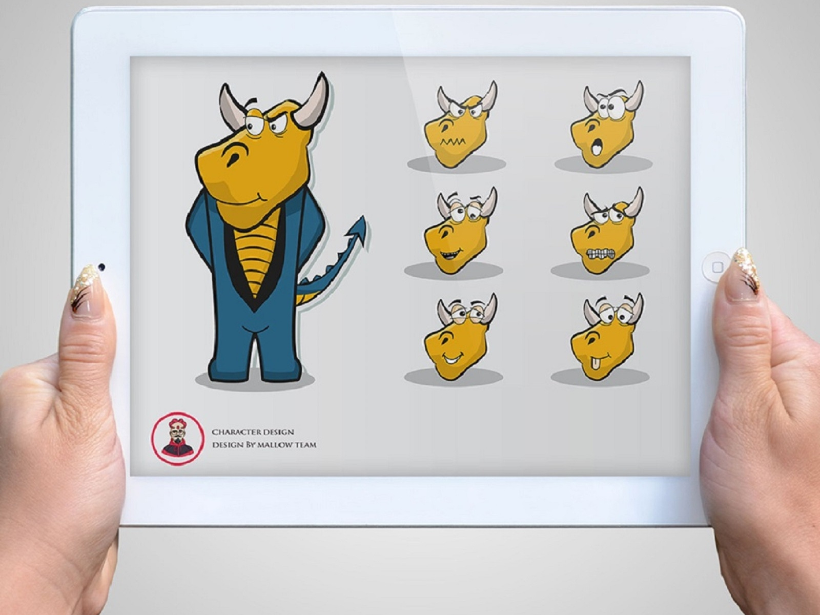 Character design project by Mallow Team on Dribbble