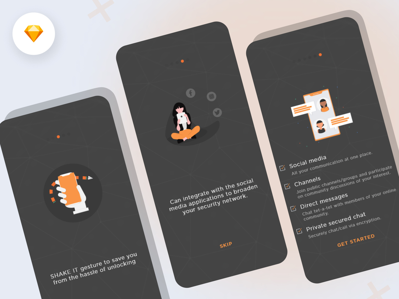 Security App UI Design by Nikunj Zalavadiya on Dribbble