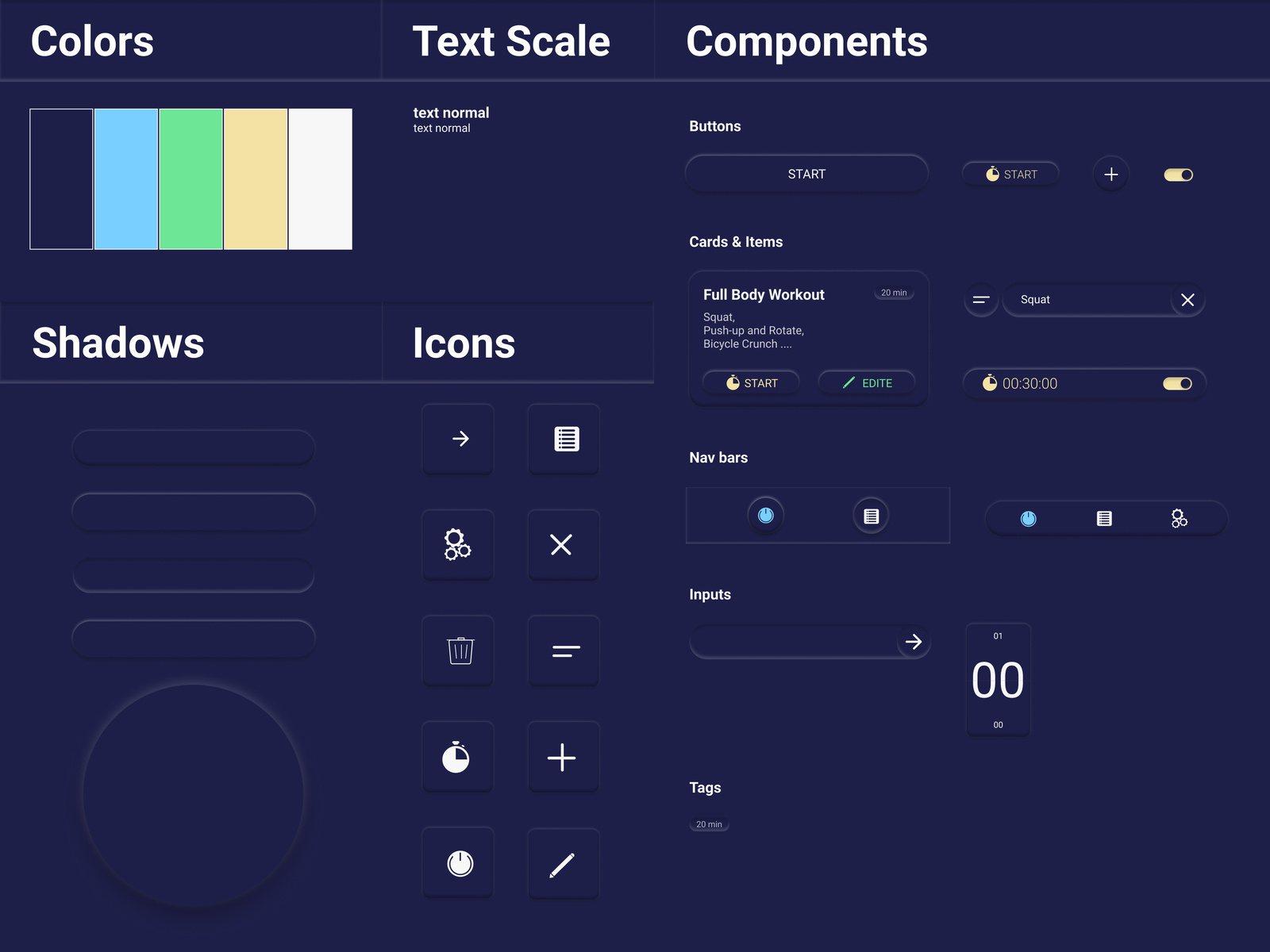 design system by Bilal Taybi on Dribbble