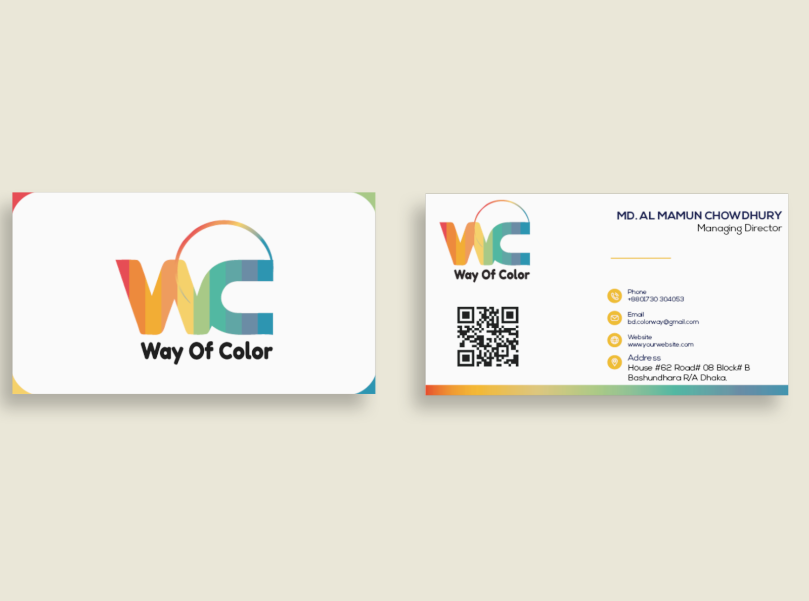 Way of color by Rapar Rubel on Dribbble