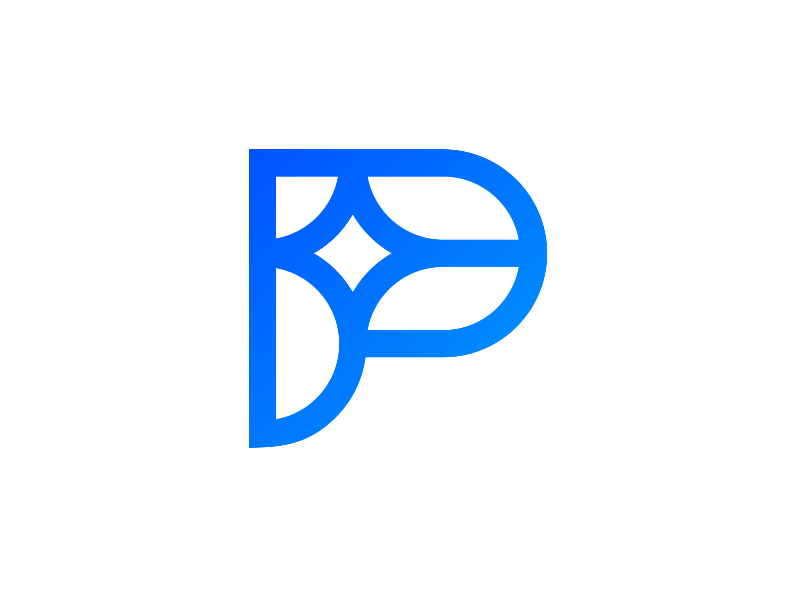 Letter P Star Logo by Aira | Logo Designer on Dribbble