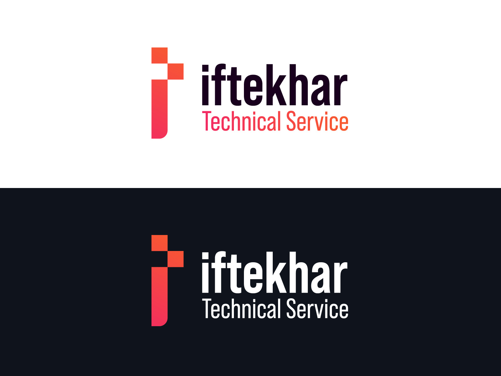 iftekhar Technical Service Logo by Mohammad Ripon on Dribbble