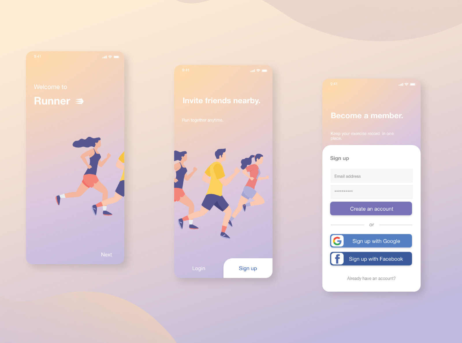 Daily UI #001 by Yanice Wu on Dribbble