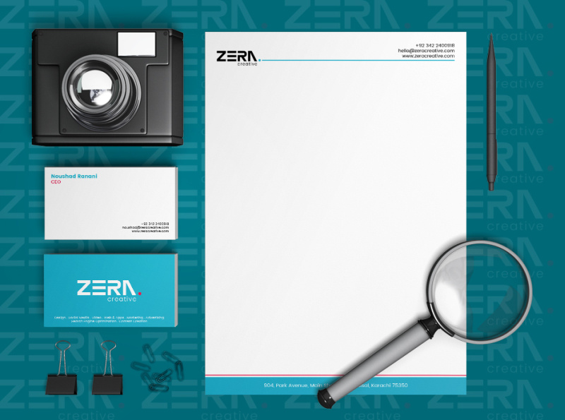 Zera Creative Stationery Design by Zera Creative Agency on Dribbble