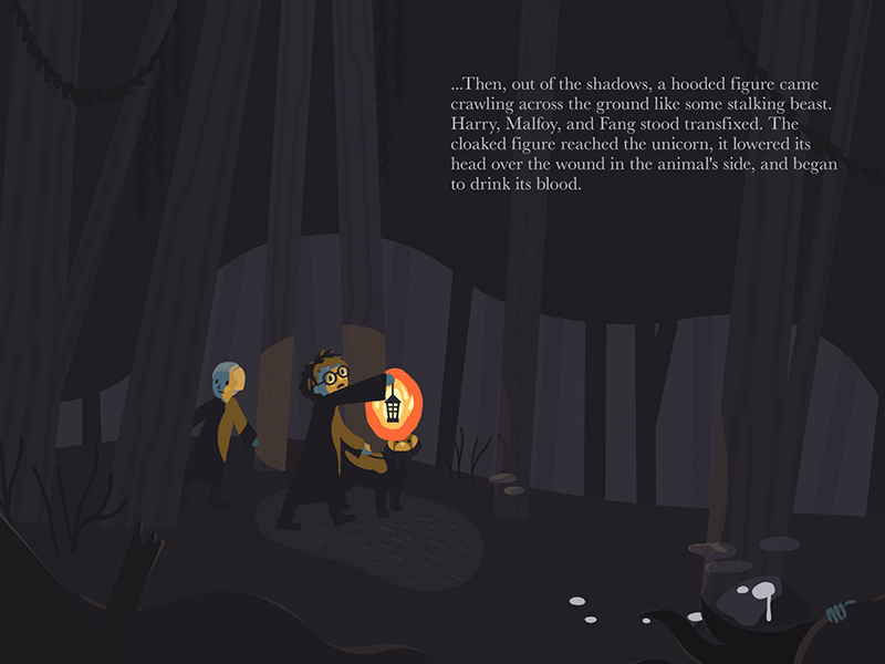 The Forbidden Forest by Debbie Kennedy on Dribbble