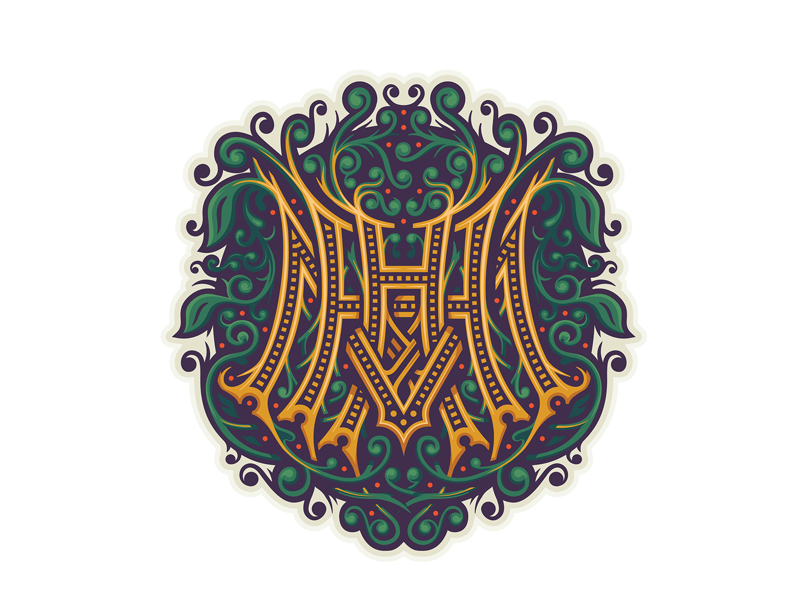 MHH Monogram by Bob Case on Dribbble