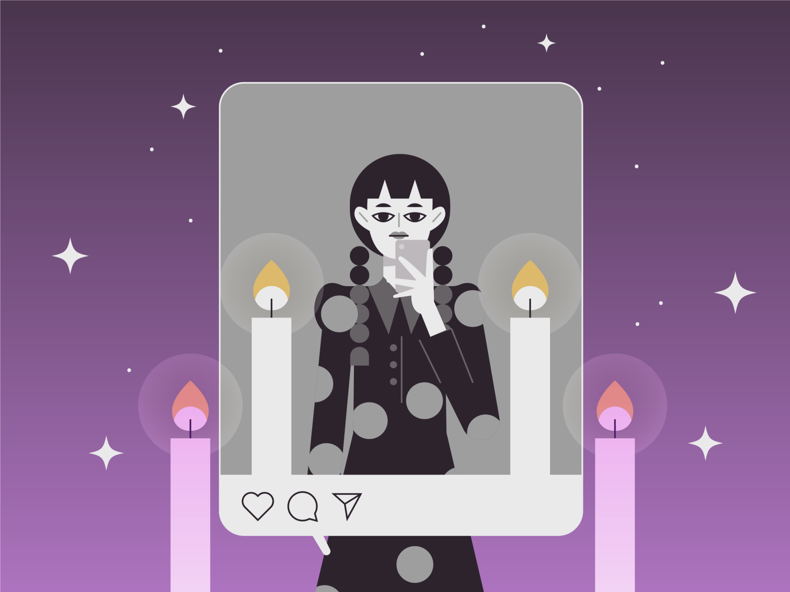 Wednesday Addams by Dorothy Livelo on Dribbble