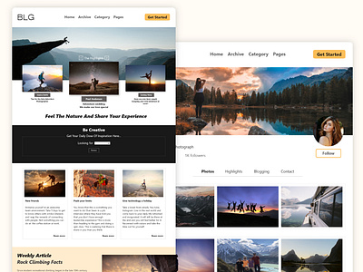Tourism Website designs, themes, templates and downloadable graphic ...