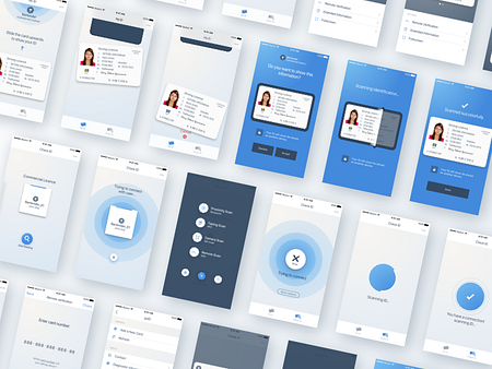 Identification App by Charles Binet for Daresay on Dribbble