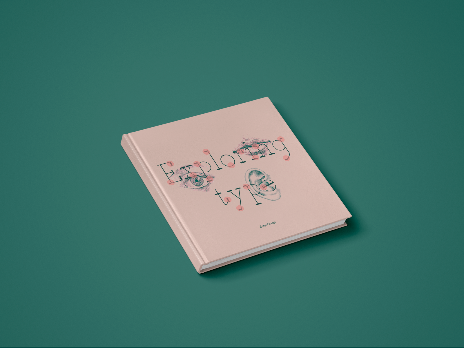 Exploring type / Cover Design by Ester Matas Montalvo on Dribbble