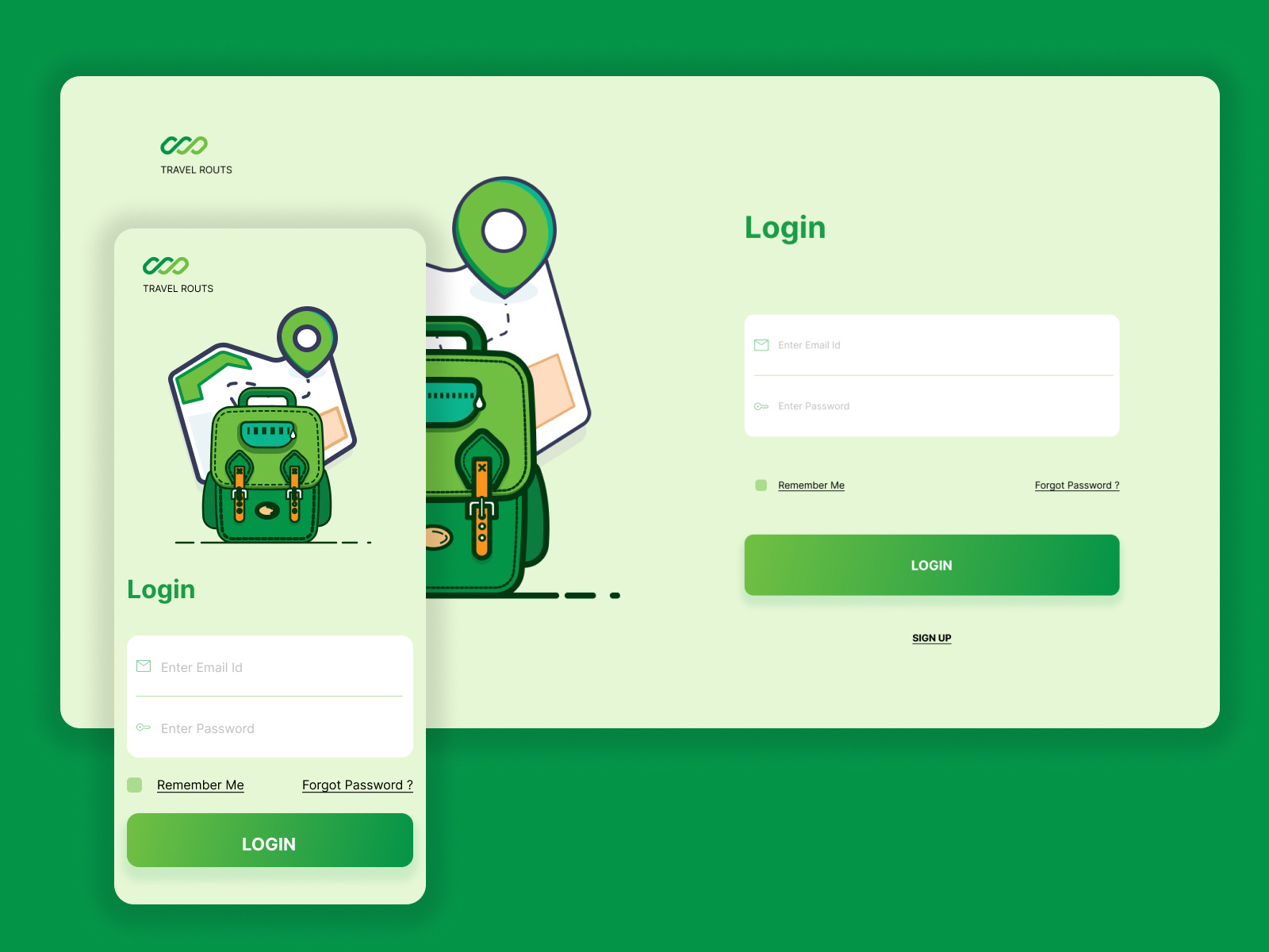TRAVEL ROUTS by Akshay Patil on Dribbble