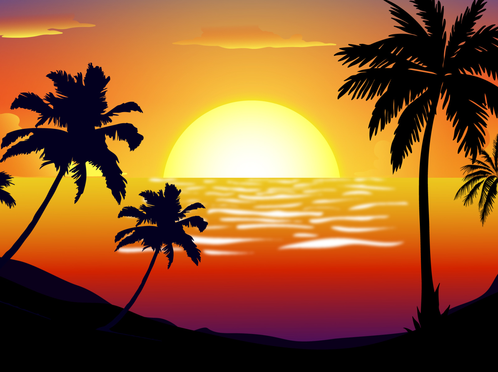 beach sunset dx444 by rahat hossain on Dribbble