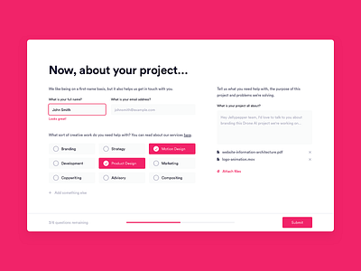 DailyUI 082 - Form by Hayden Bleasel on Dribbble