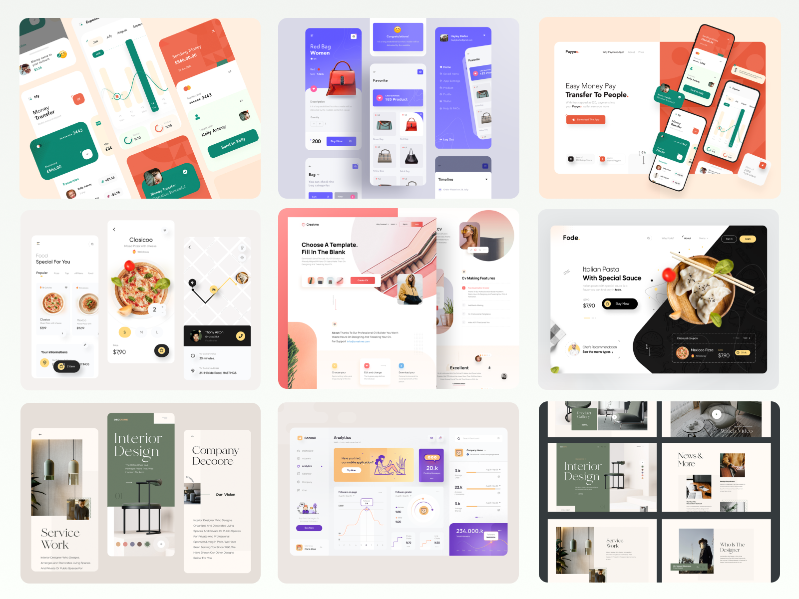 My 2020 Design Collection by Mehmet Özsoy on Dribbble