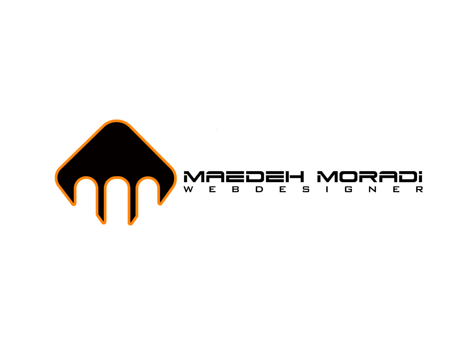logo maedeh moradi by sajjad shamsayi on Dribbble