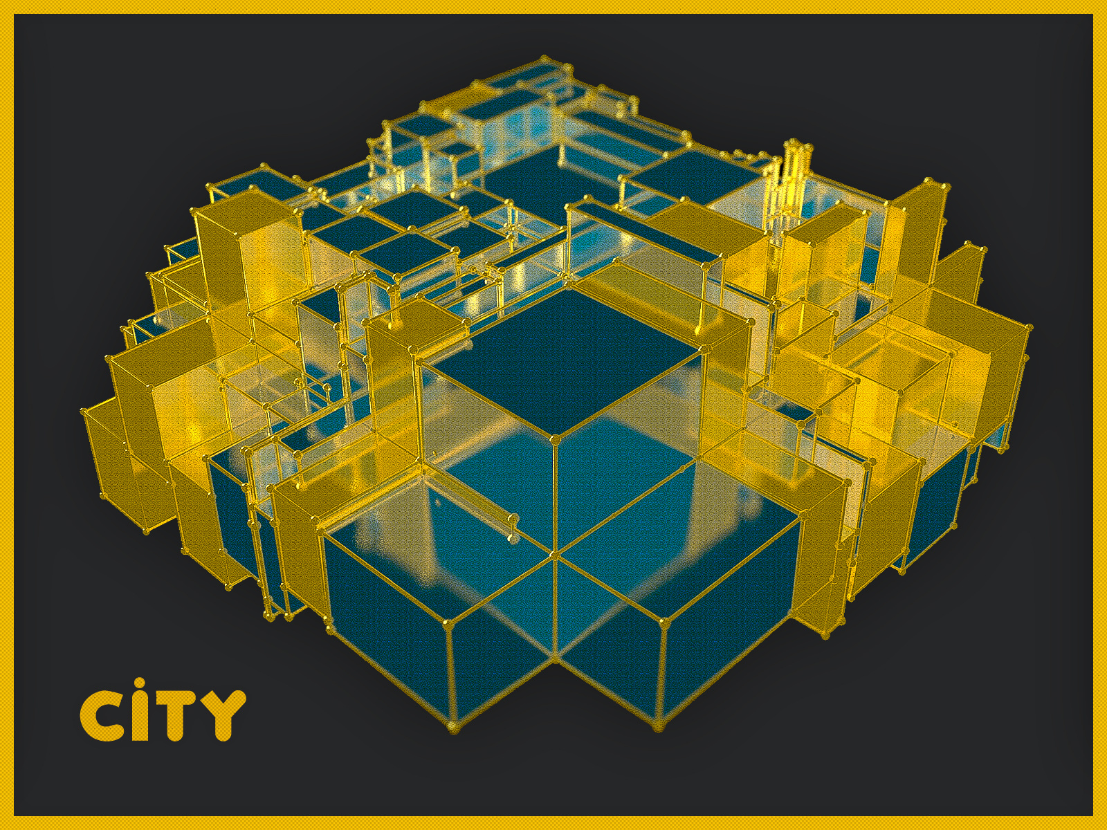 3D City by Md. Imam Hossain on Dribbble