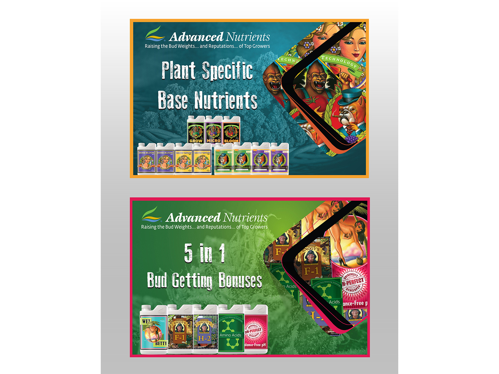 Advanced Nutrients Banners by Yoana Gizdova on Dribbble