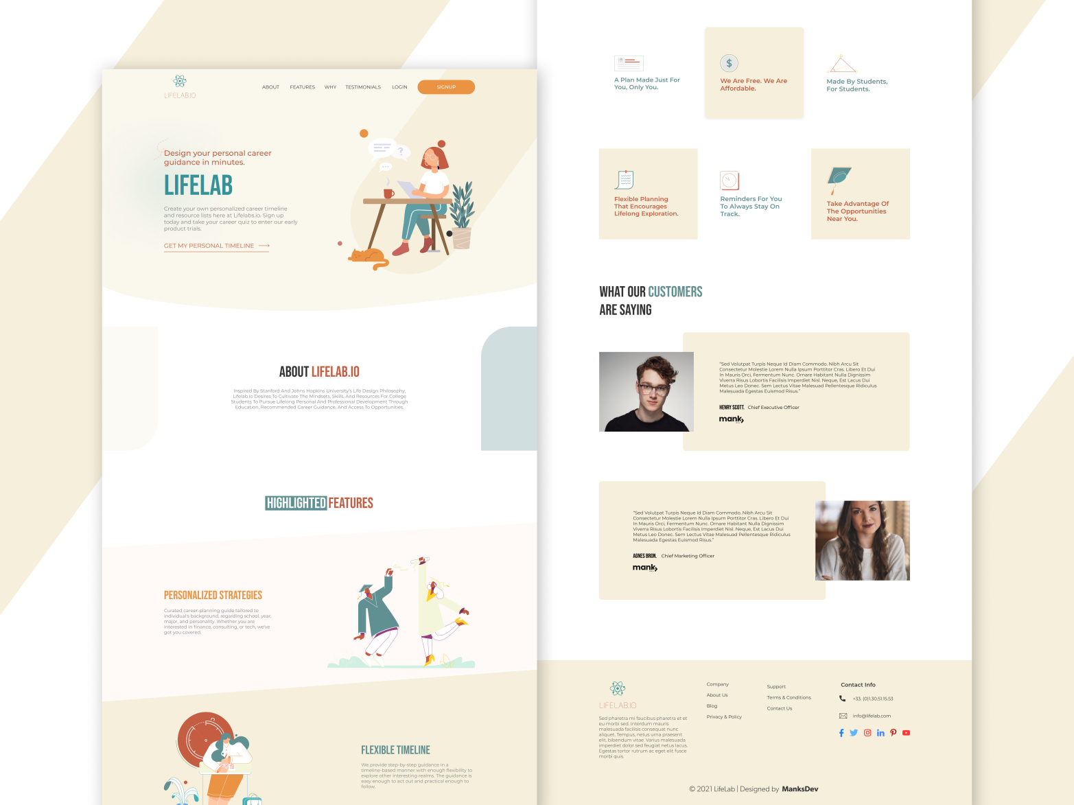 LifeLab | A help for students by Ashik Mahmud on Dribbble