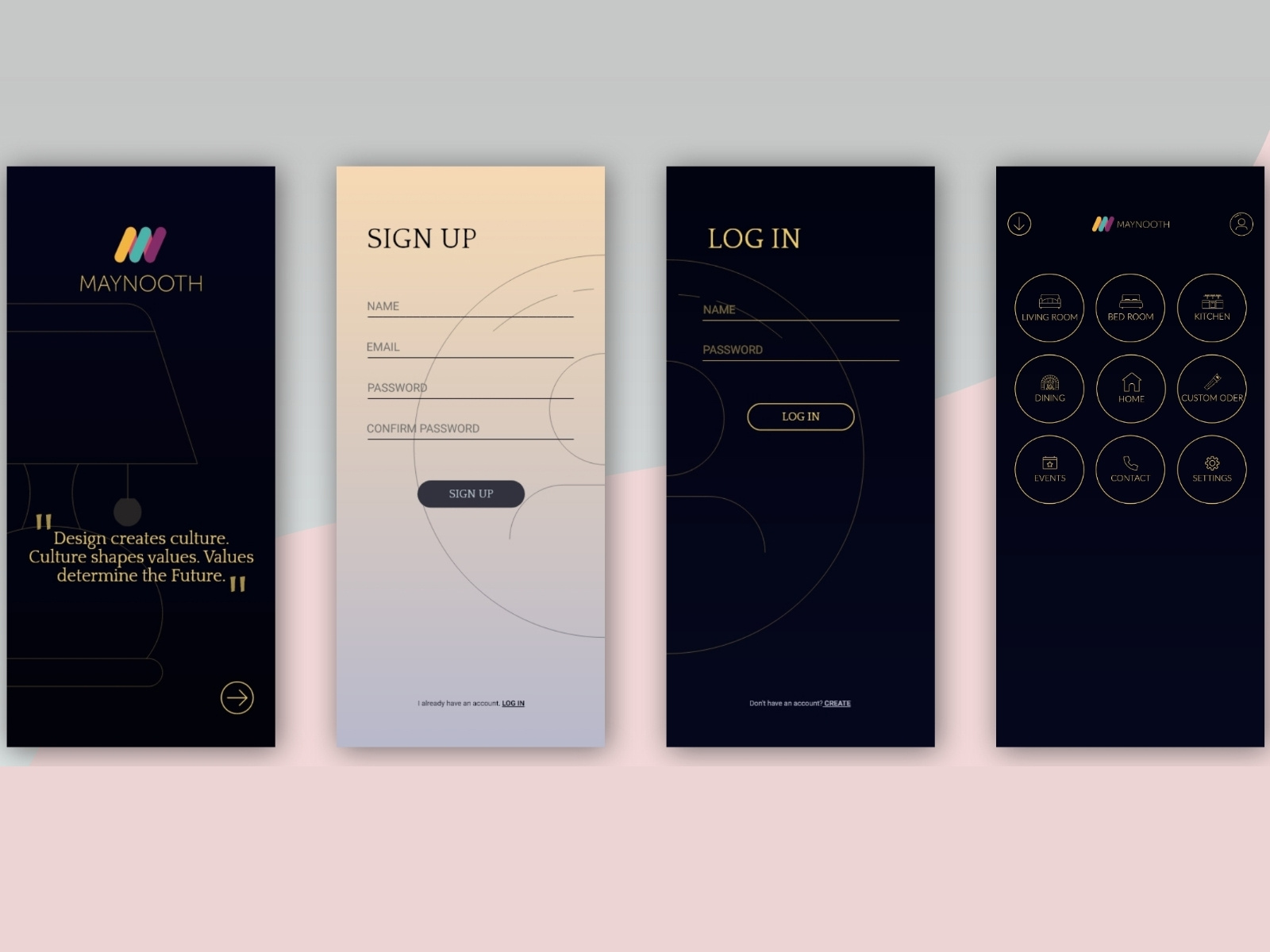 Manooth mobile app (furniture shop) by manupriya perera on Dribbble