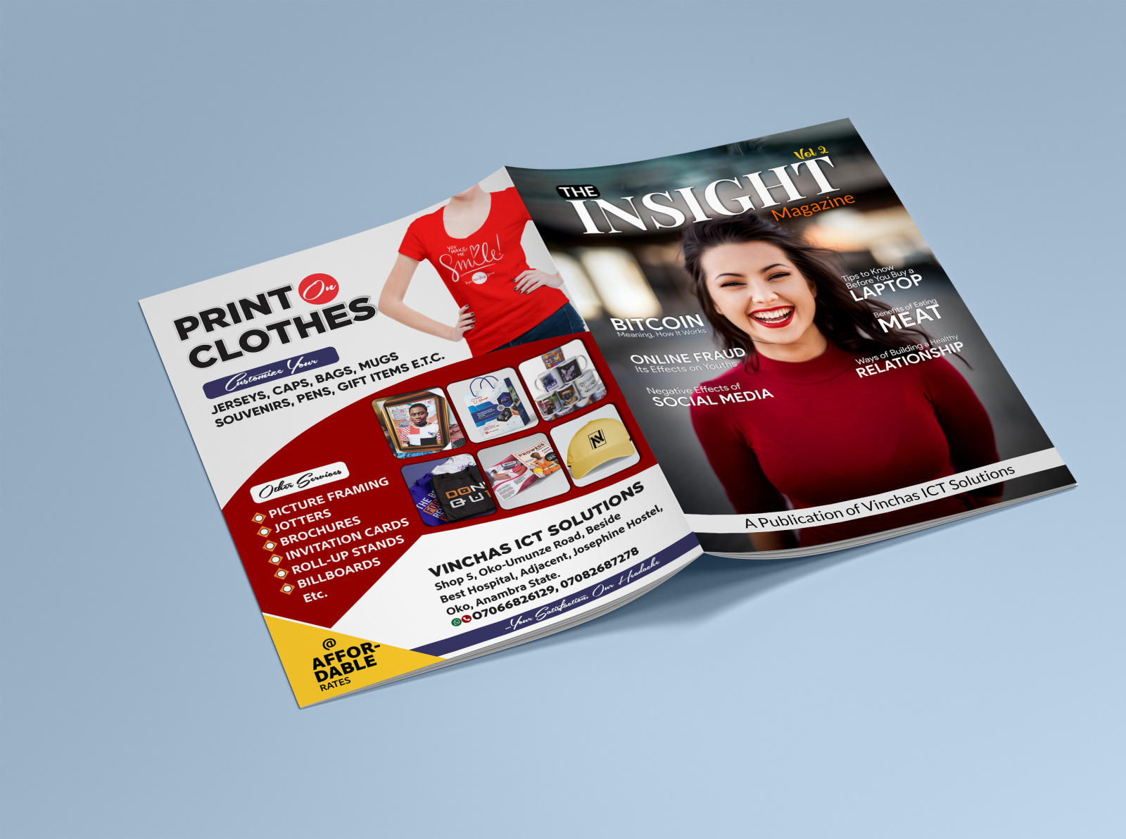 Magazine Design I made by Chijioke Vincent on Dribbble