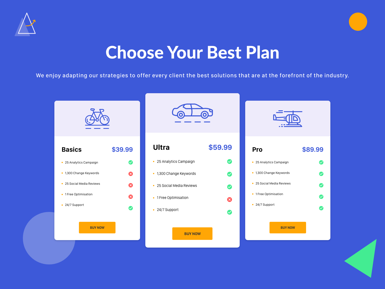 Pricing | UI Component | Business Plans | Design | Elements by ...