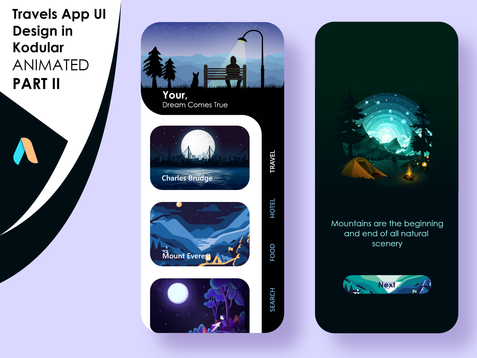 Traveling App UI Design by Ashikur Rahaman on Dribbble