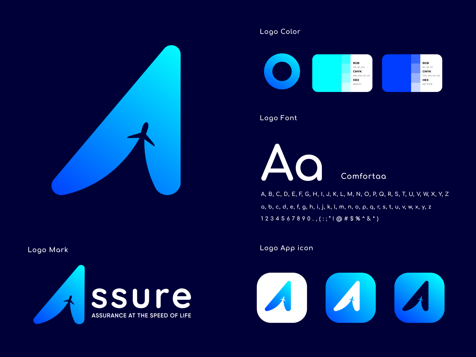 Assure Logo branding | A latter logo mark by Bayzid Bostami Sobuj on ...