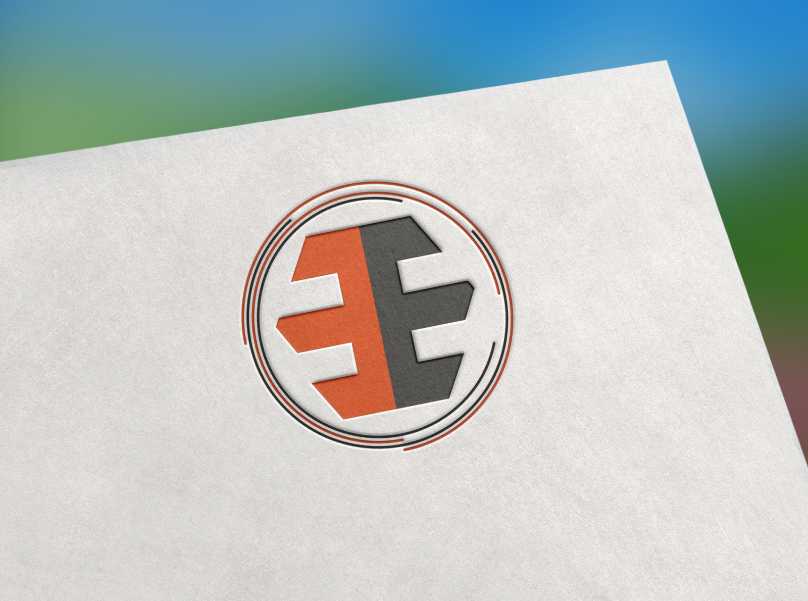 Logo with 3E by Jannatul Marzia on Dribbble