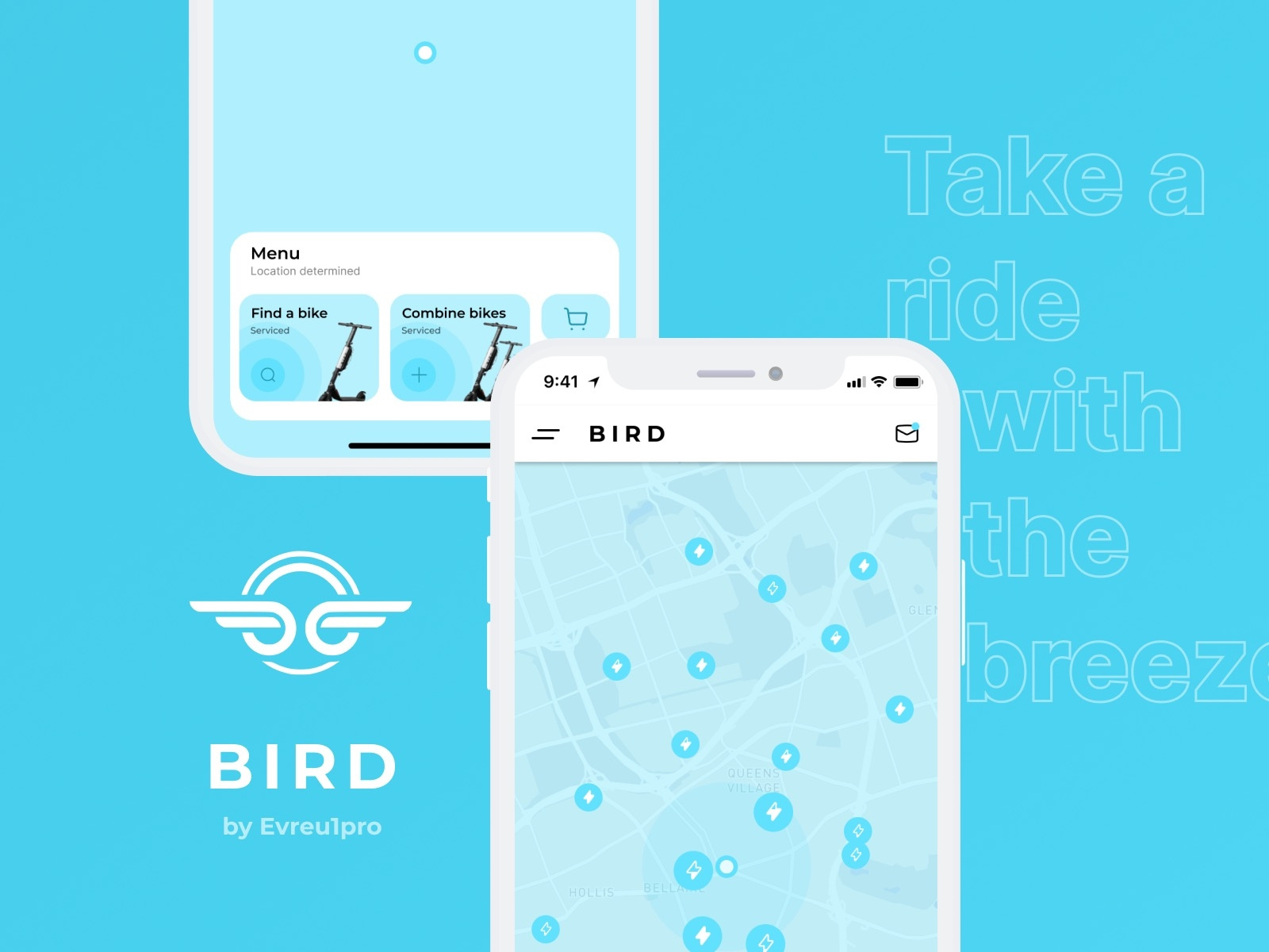 Bird UI/UX app by Evreu1pro on Dribbble