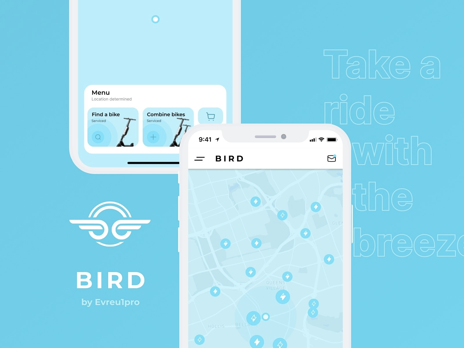 Bird UI/UX app by Evreu1pro on Dribbble
