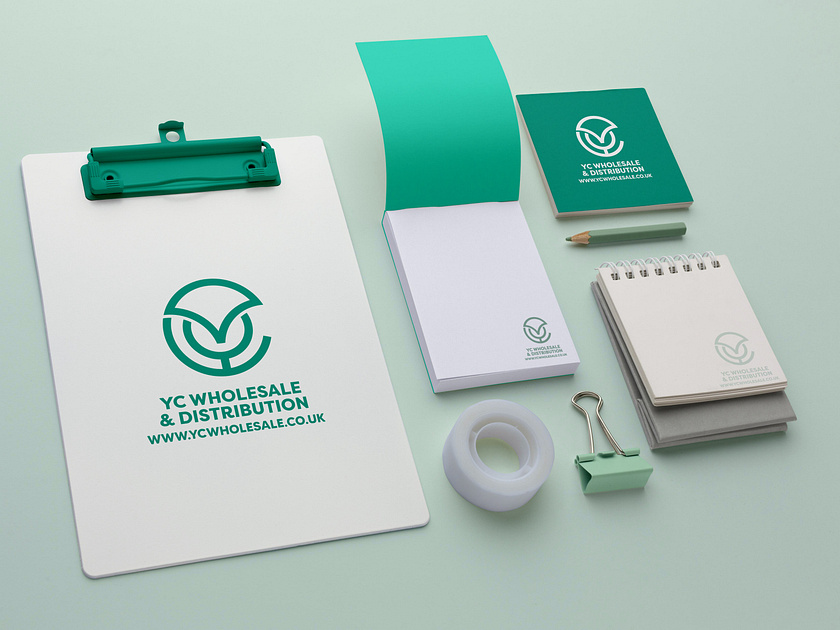 YC Wholesale & Distribution Stationary Design by Capra Graphics on Dribbble