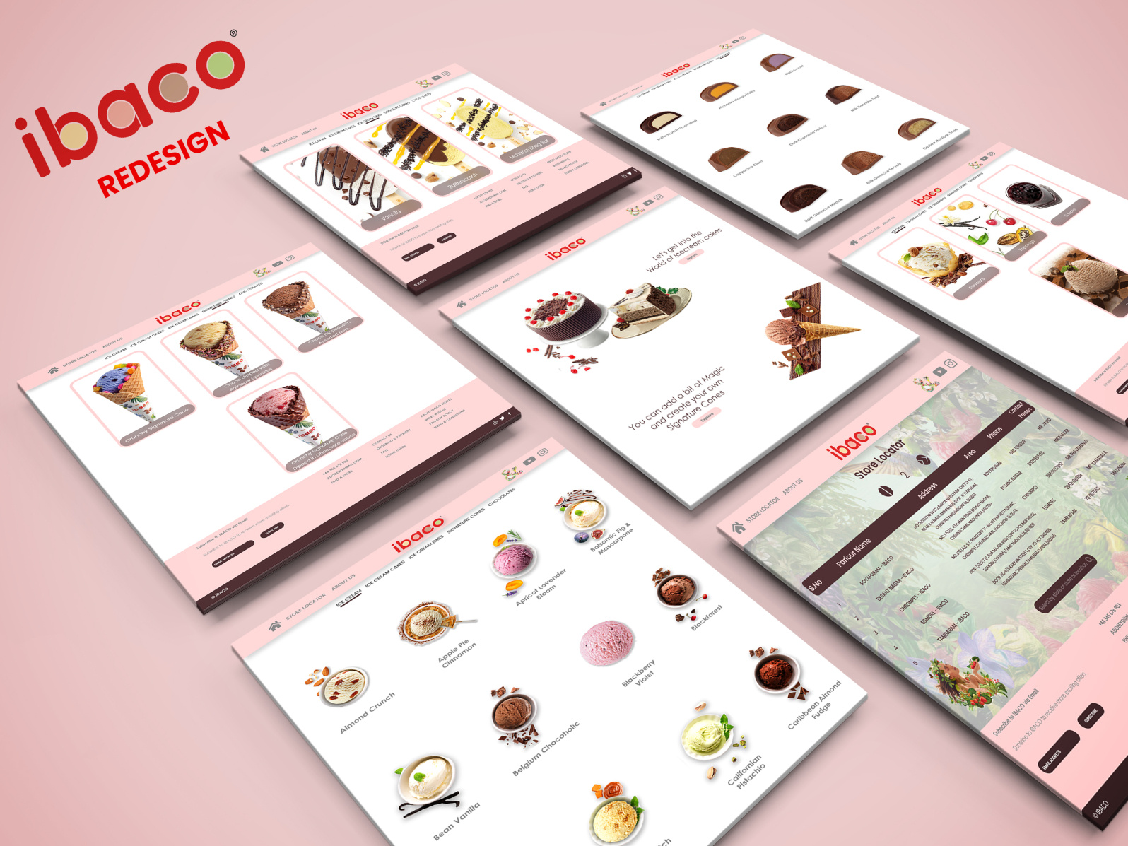 IBACO Redesign Project by Monish.E on Dribbble