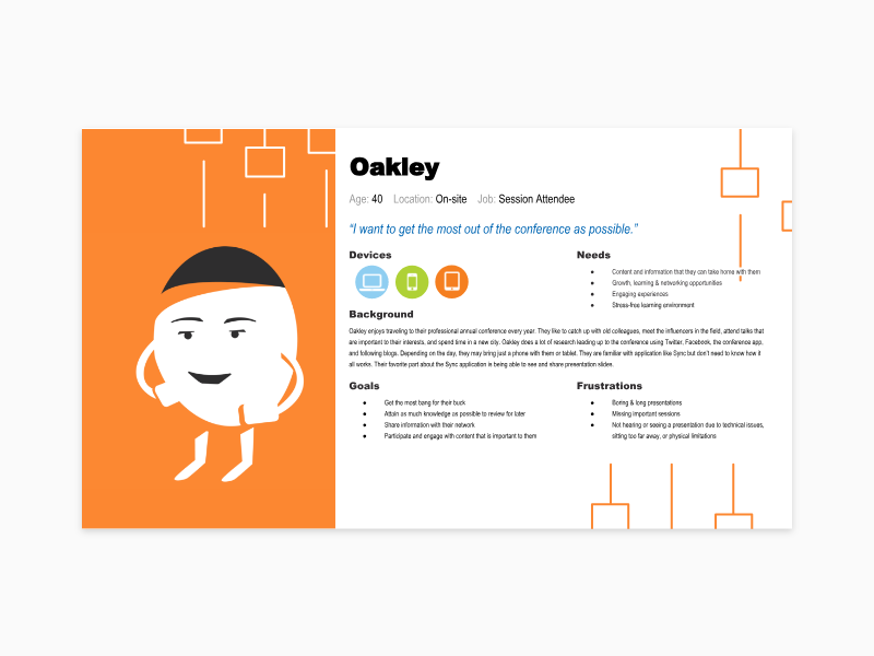 Persona Card by Katya Ivanova on Dribbble