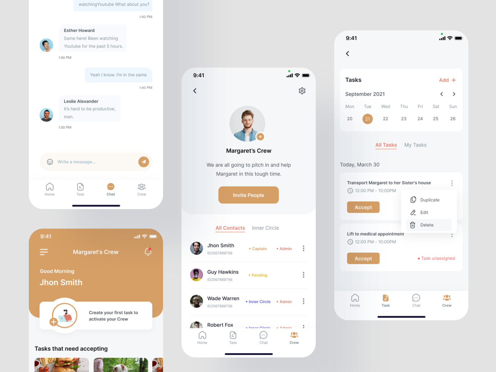 Charity App Design by Awlad Hossain on Dribbble