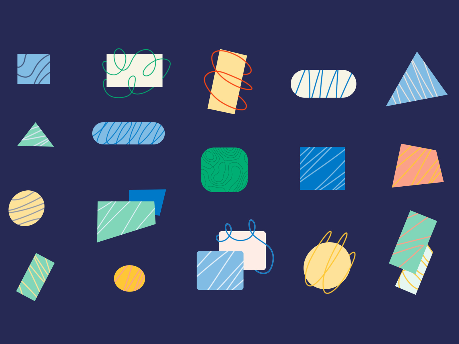 Shapes by Denys Nichele on Dribbble