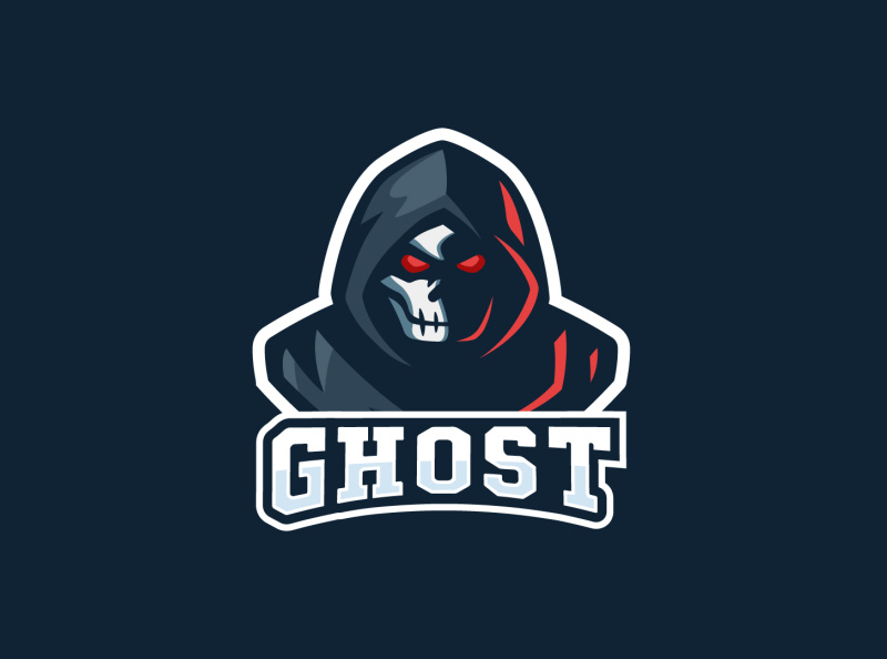 ghost esport logo by quitedesign on Dribbble