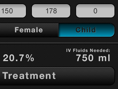 Medical iPad/iPhone App UI by Bryan Crabtree on Dribbble