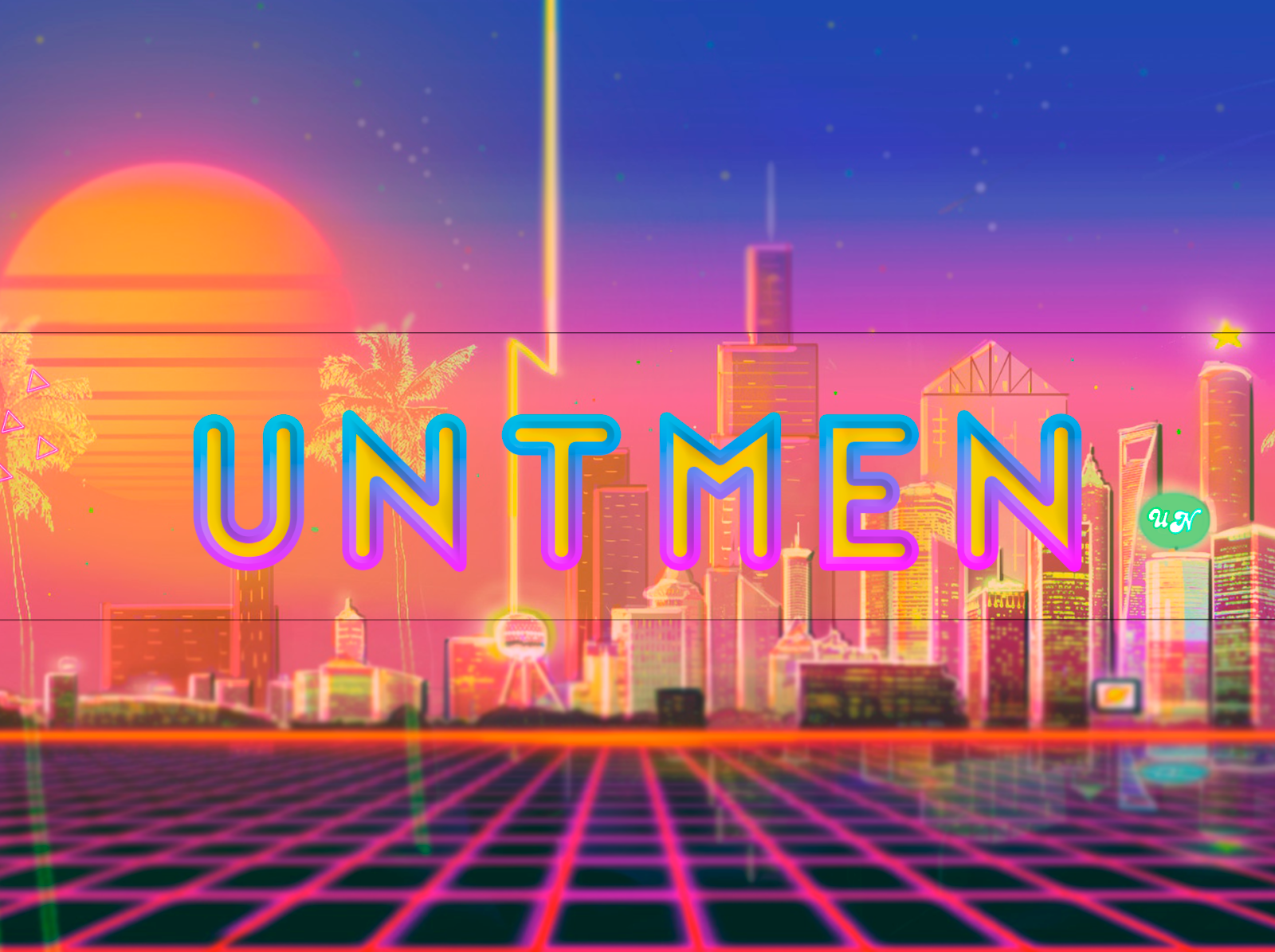Retrowave Banner by Vladimir on Dribbble