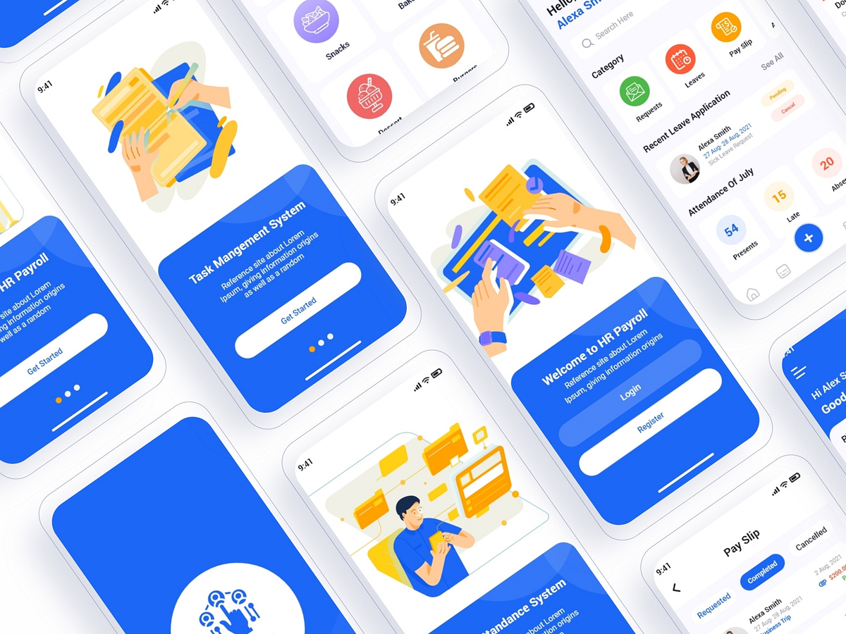 Payroll App Designs Themes Templates And Downloadable Graphic