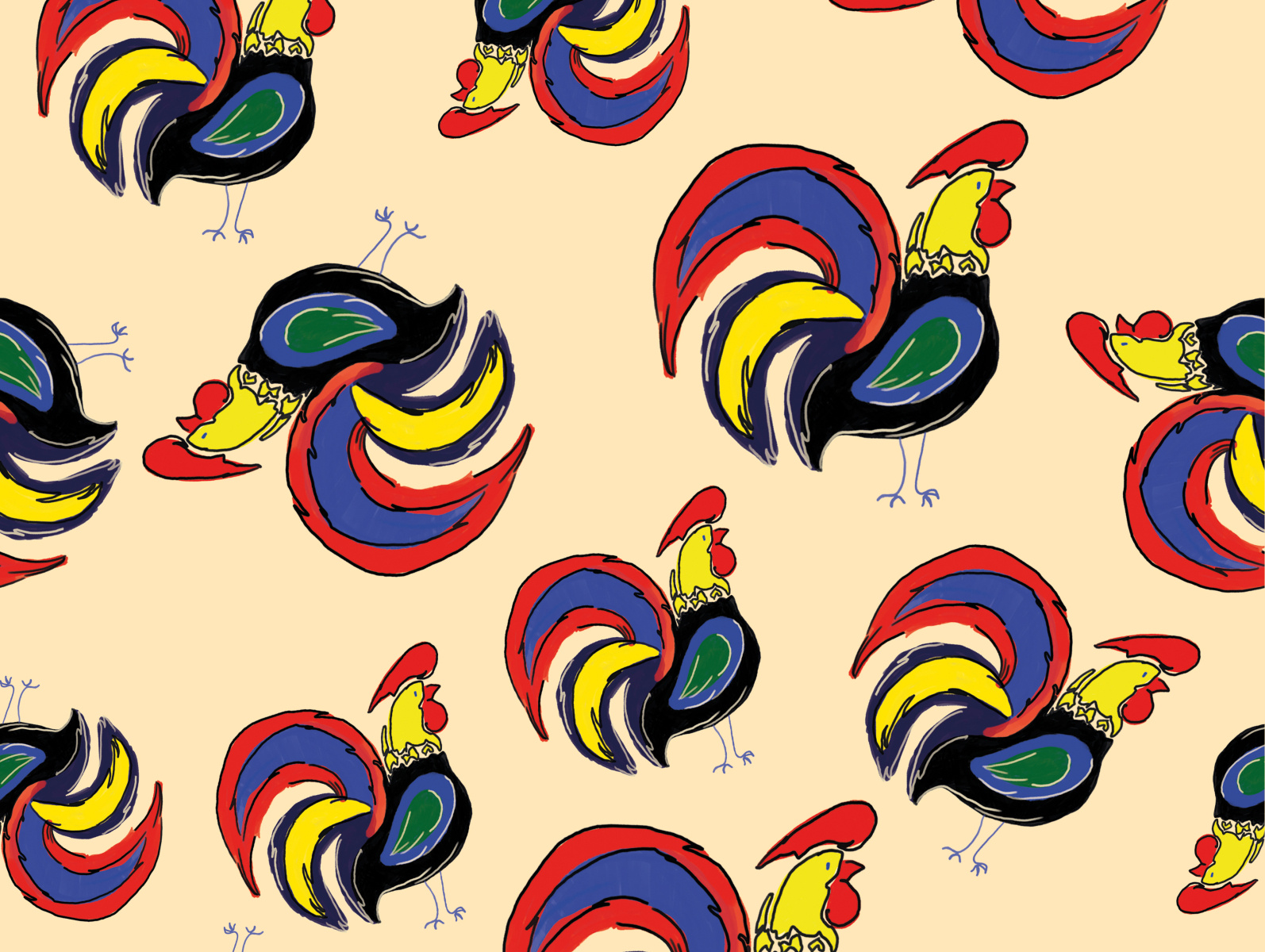 KUKU.... RYKU.... by Ewa Konopka on Dribbble