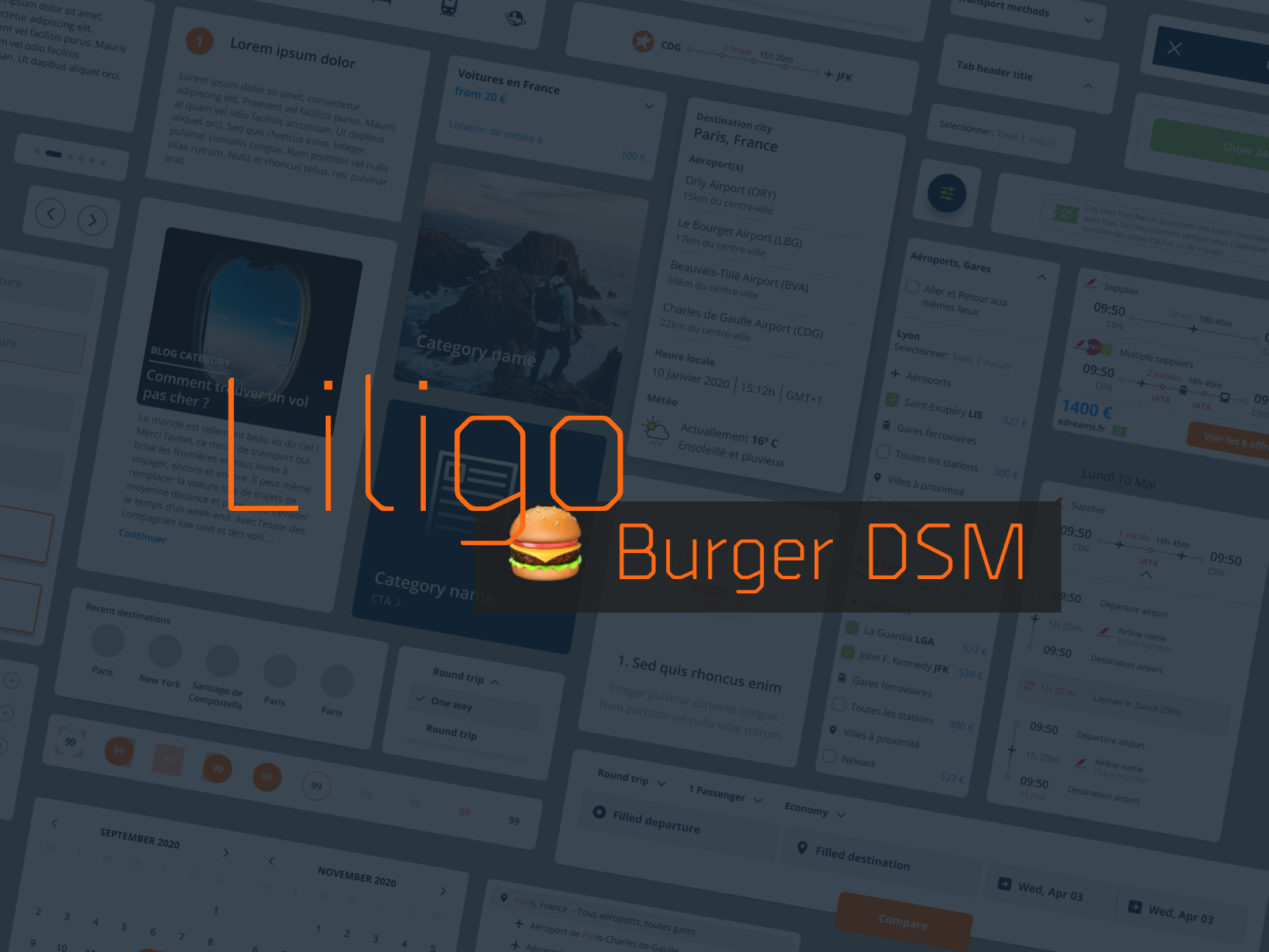 Liligo Burger DSM by Jonathan Dury on Dribbble
